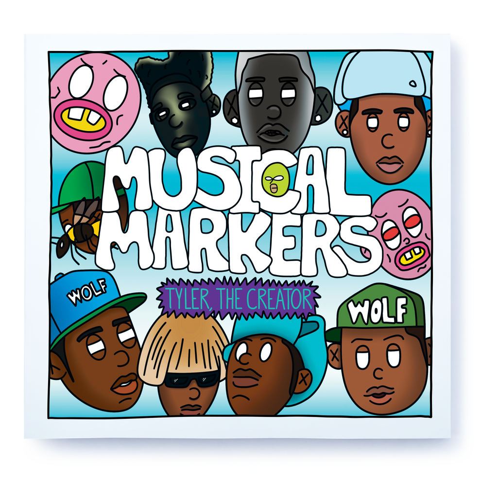 TYLER, THE CREATOR COLORING BOOK – Musical Markers